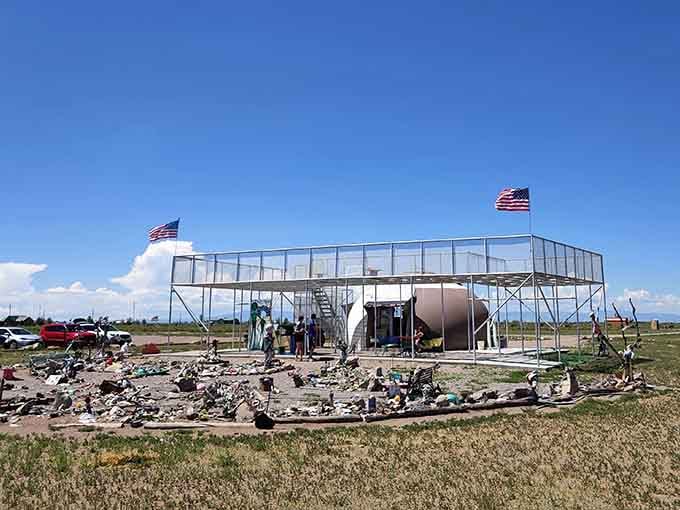 That's not a mirage&mdash;it's your official headquarters for scanning the skies for interstellar visitors in the San Luis Valley.