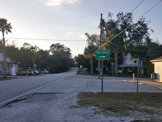 When even the street signs point toward "Tourist Office," you know this town embraces its wonderfully quirky identity.
