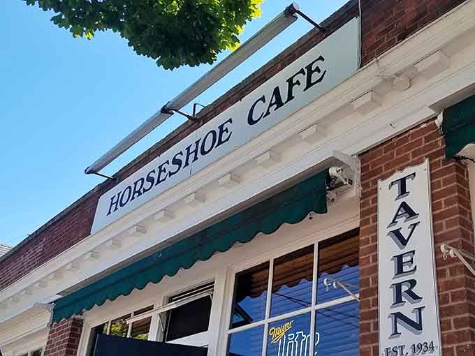 That green awning and brick facade have been welcoming thirsty souls since FDR was president, and it shows beautifully.