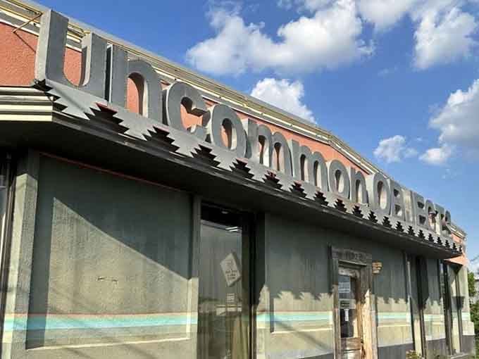 That vintage sign and worn exterior aren't just cool&mdash;they&rsquo;ve got stories to tell, like true classics.