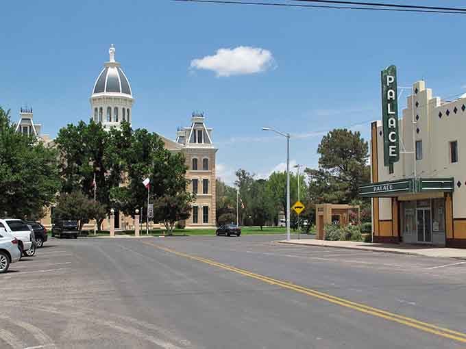Wide streets and big skies make Marfa feel like the Old West met modern art and decided to stay.