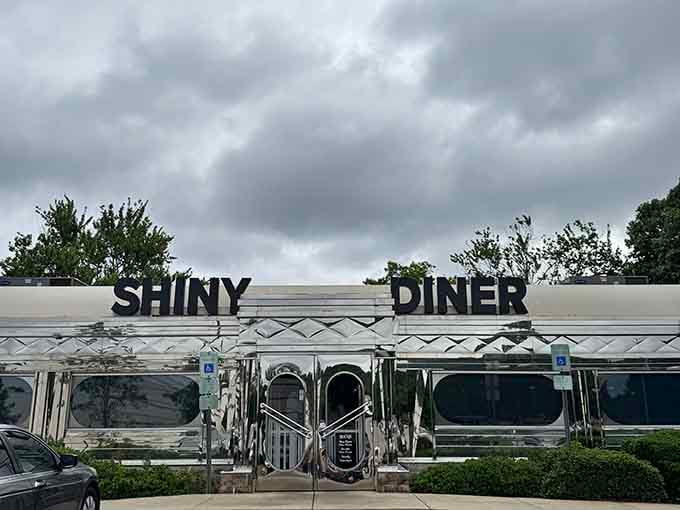 That gleaming chrome exterior isn't just for show; it's a beacon calling you home to breakfast.