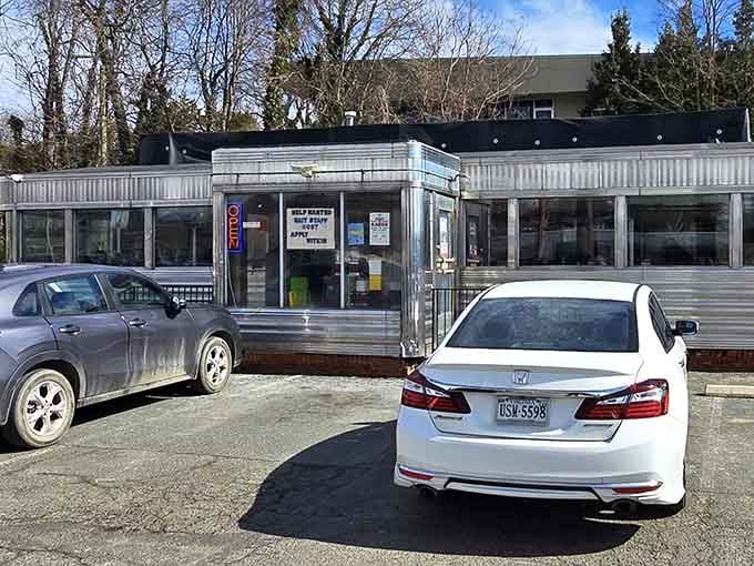 That gleaming silver exterior isn't just for show; it's a promise of the breakfast magic waiting inside.