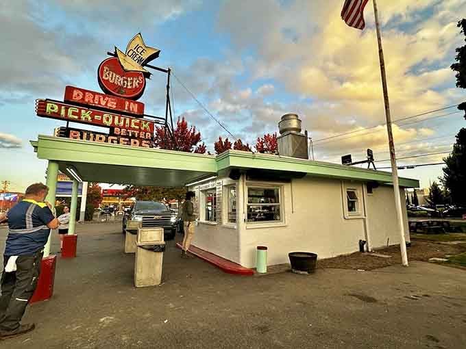 When the neon lights up and customers start rolling in, you know something special is about to happen here.