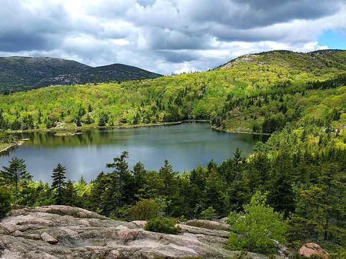 Hidden alpine lakes nestled among Washington's verdant hills reward hikers with peaceful vistas that feel a million miles from civilization.