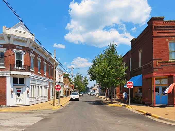 Missouri's oldest town looks like it stepped straight out of a time machine and forgot to go back.