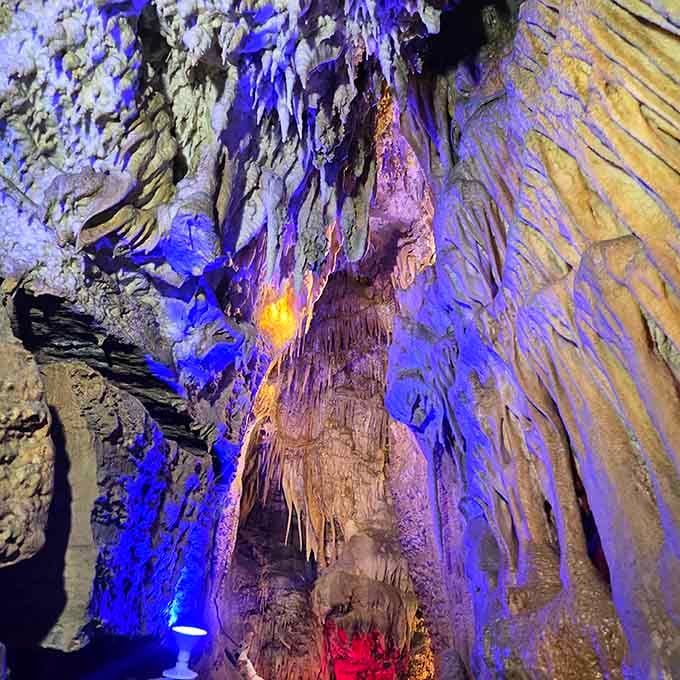 When the lighting hits just right, you'll swear you've stumbled into an alien cathedral made of stone.