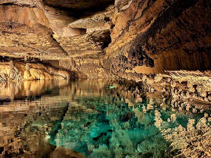 That turquoise water isn't Photoshop&mdash;it's minerals and geology creating something that belongs in a fantasy novel.