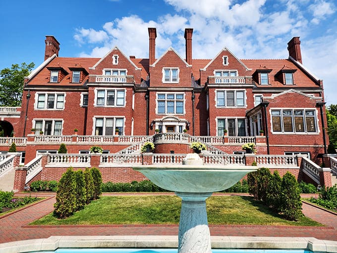 This red brick beauty rising from the shores of Lake Superior makes Downton Abbey look like a starter home.