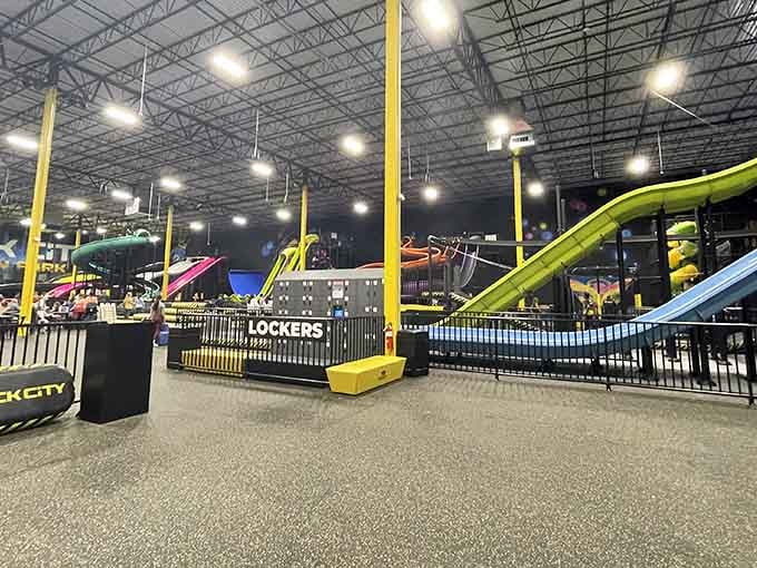 The warehouse of wonders where gravity becomes your best friend and brightest enemy all at once.