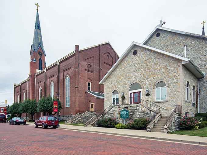 Those soaring spires rising above downtown Oldenburg look like they were airlifted straight from the Bavarian countryside.