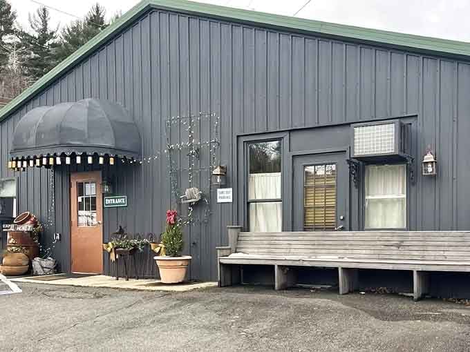 That cheerful door isn't just an entrance&mdash;it's your gateway to trout paradise in the mountains.