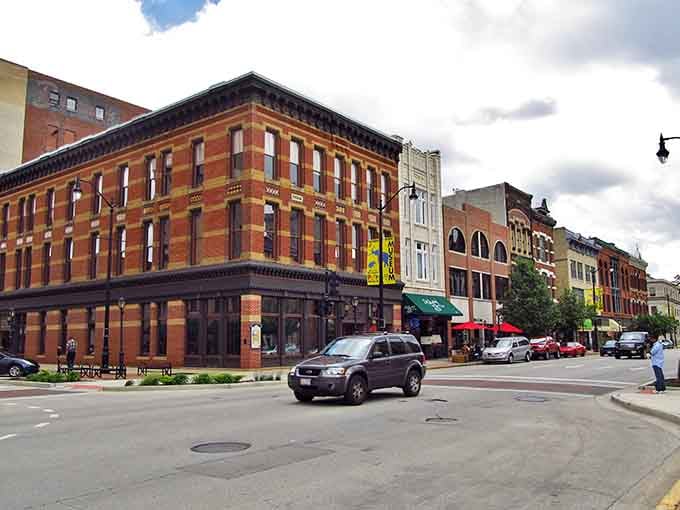 Downtown Springfield serves up historic architecture and tree-lined streets that make you actually want to walk places.