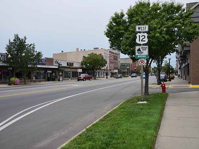 US Route 12 runs right through town, proving the best destinations aren't always off the beaten path.