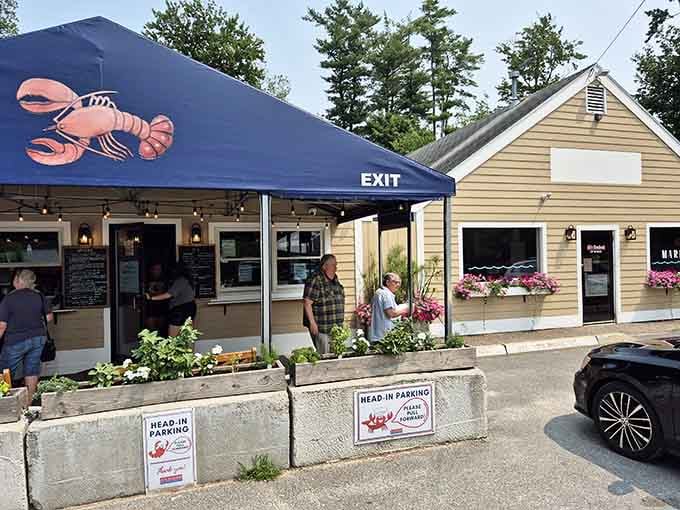 The classic New England seafood joint exterior&mdash;where the best food often hides in the most modest packages.