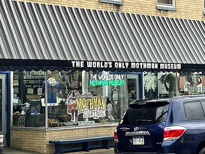 The museum's window display offers a tantalizing preview of the weirdness awaiting inside &ndash; like a supernatural window shopping experience that promises more questions than answers.