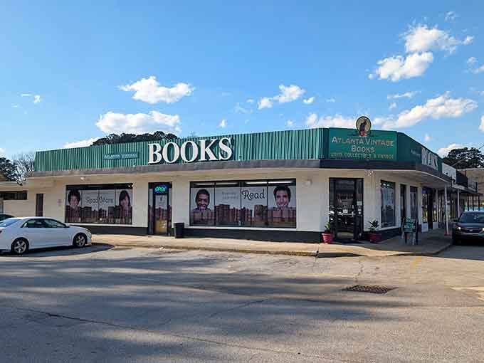 The unassuming exterior hides a literary universe that'll swallow your afternoon whole—and you'll thank it for that.