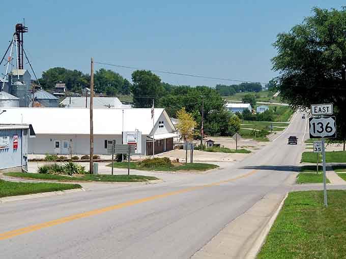 Highway 136 rolls through town like it owns the place, connecting you to Missouri's quietest corner.