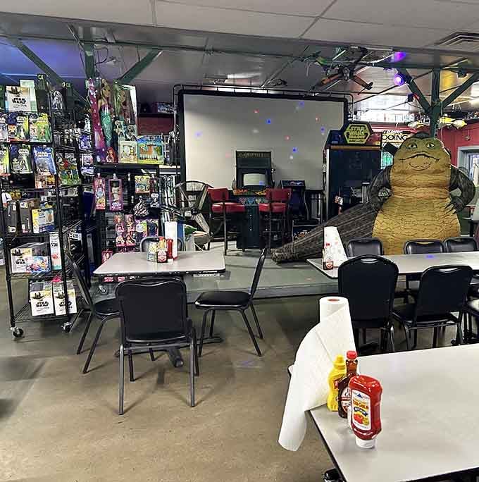 When Jabba the Hutt becomes your breakfast companion, you know you've found something special in Killeen.