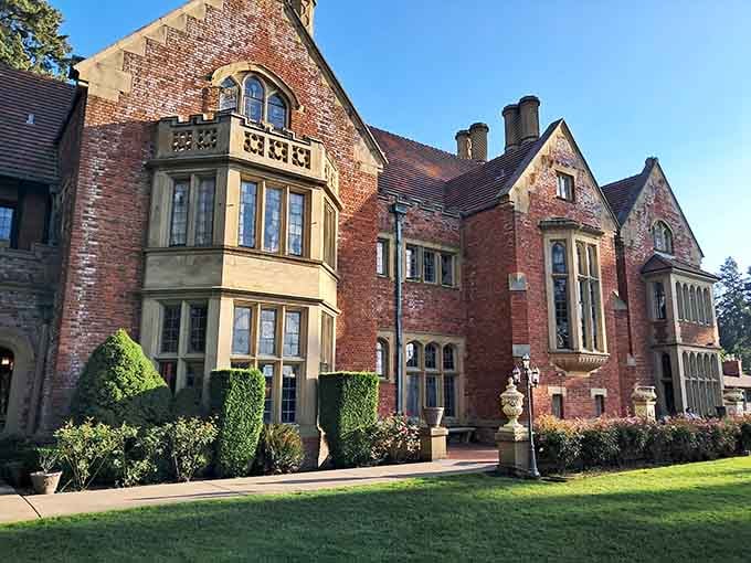 When a castle materializes through Pacific Northwest gardens, you know you've stumbled onto something magnificently unexpected.