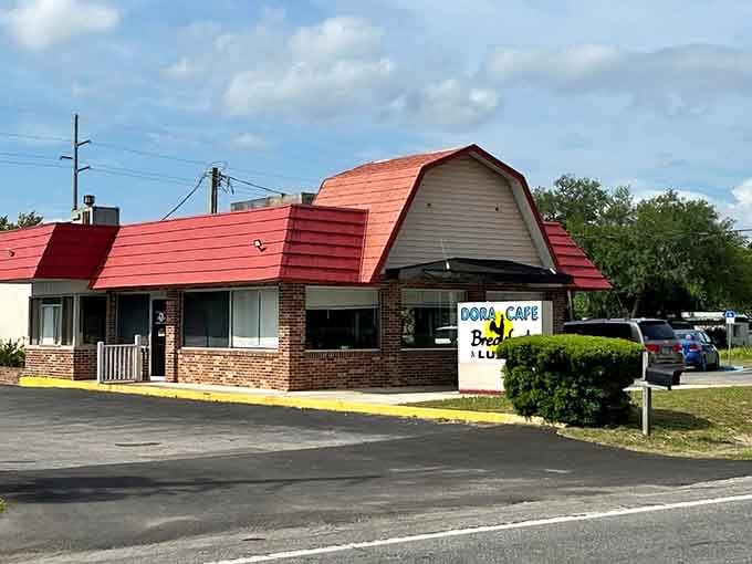 That distinctive red roof isn't hiding a secret burger joint anymore, it's serving up breakfast magic instead.