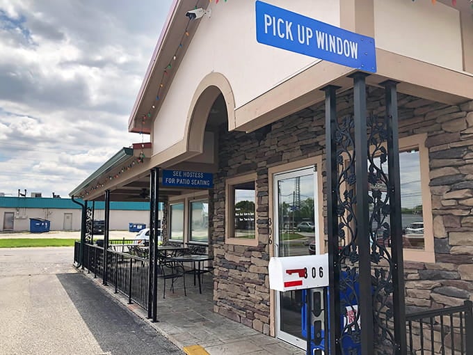 That covered patio is calling your name for those perfect Indiana mornings when dining al fresco beats everything.