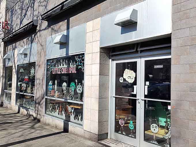 Tiny space, huge flavor. Grab a seat at Bellingham&rsquo;s Little Cheerful for legendary hash browns and those quirky, feel-good vibes.