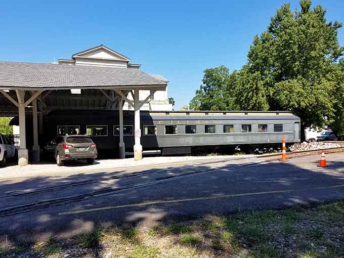 Your journey into Aiken's railroad past starts right here, where history parks itself conveniently next to modern-day curiosity.