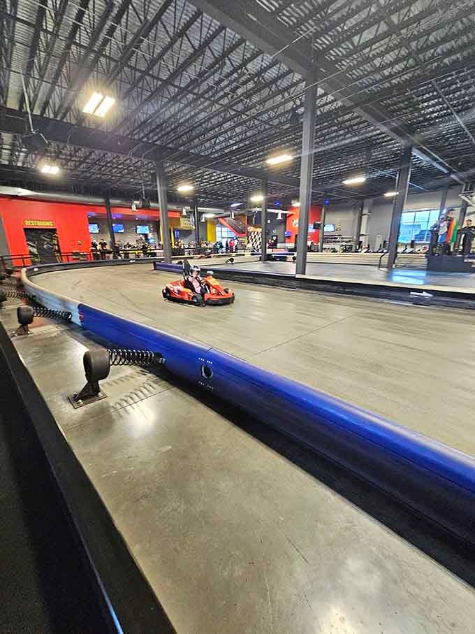 The serpentine track layout challenges drivers with elevation changes and sweeping curves where strategy often beats raw aggression every time.