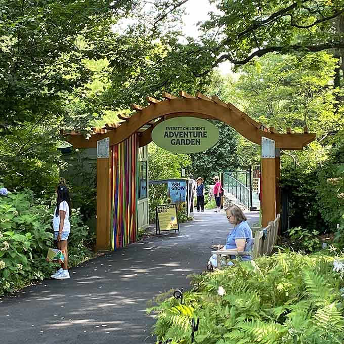 Step through this whimsical gateway and leave the ordinary world behind for something extraordinary.