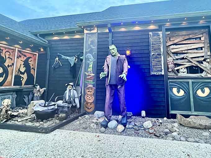 The exterior promises something wonderfully weird is waiting inside, and trust us, it delivers on that promise spectacularly.