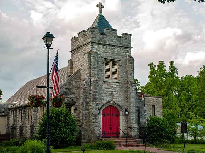 St. Thomas Episcopal Church's stone tower has been watching over Abingdon longer than any of us have been alive.
