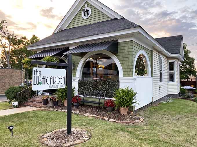 Wine bars in historic cottages are exactly the kind of delightful surprise Anniston specializes in delivering.