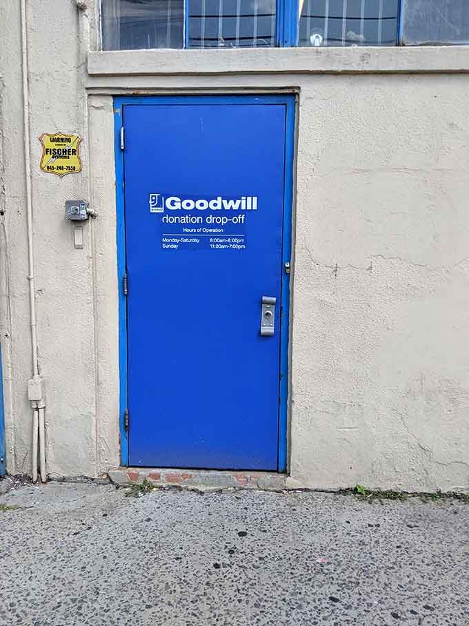 The donation drop-off keeps this place stocked with fresh inventory, turning your castoffs into someone else's perfect find.