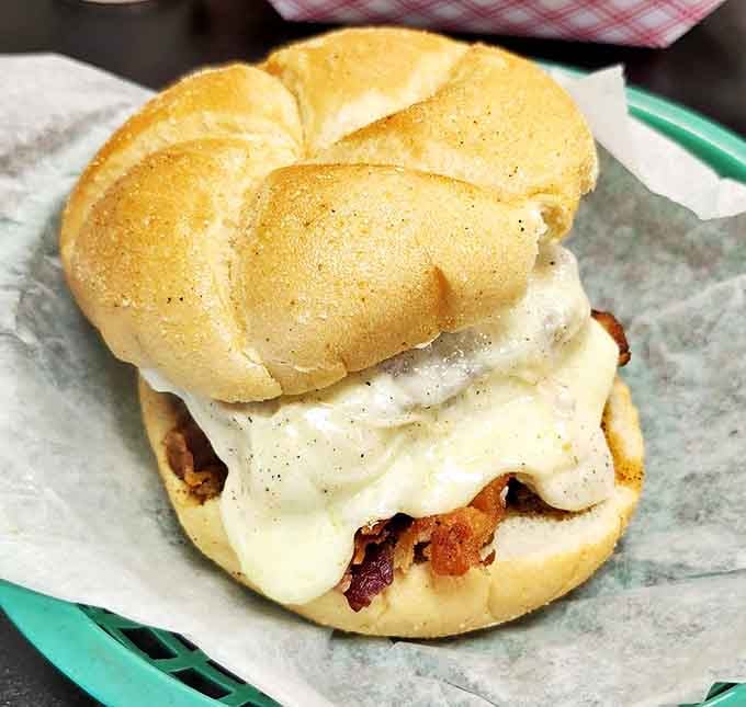 This BBQ bacon burger isn't just a sandwich &ndash; it's what happens when smoke, salt, and beef hold a summit meeting on perfectly steamed bread.