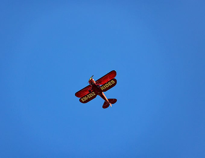 Because sometimes the best view of bourbon country comes from a few thousand feet up there.