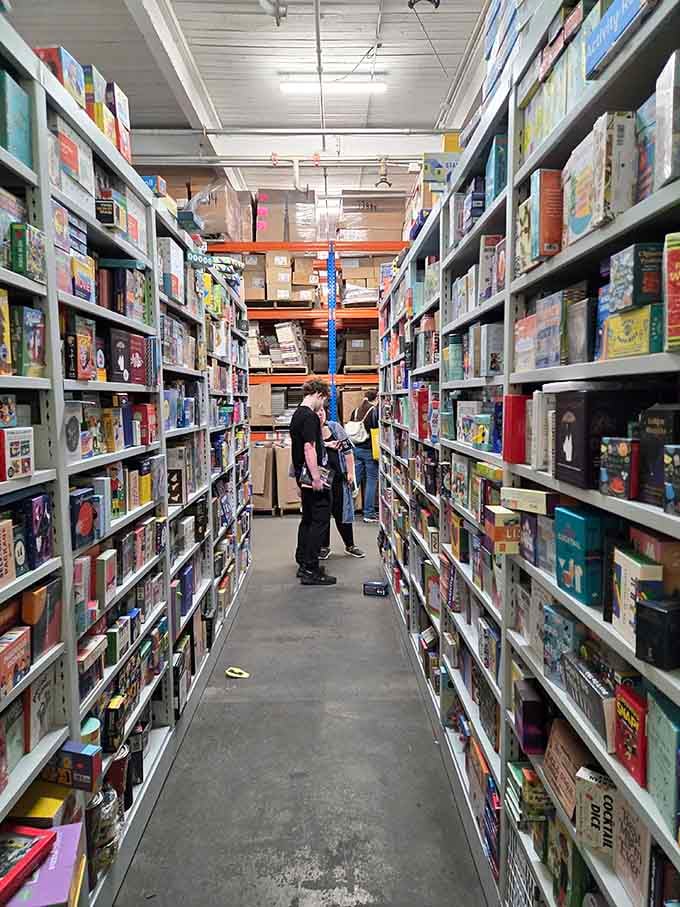 Navigate these narrow passages carefully, lest you emerge three hours later with mysterious book purchases.