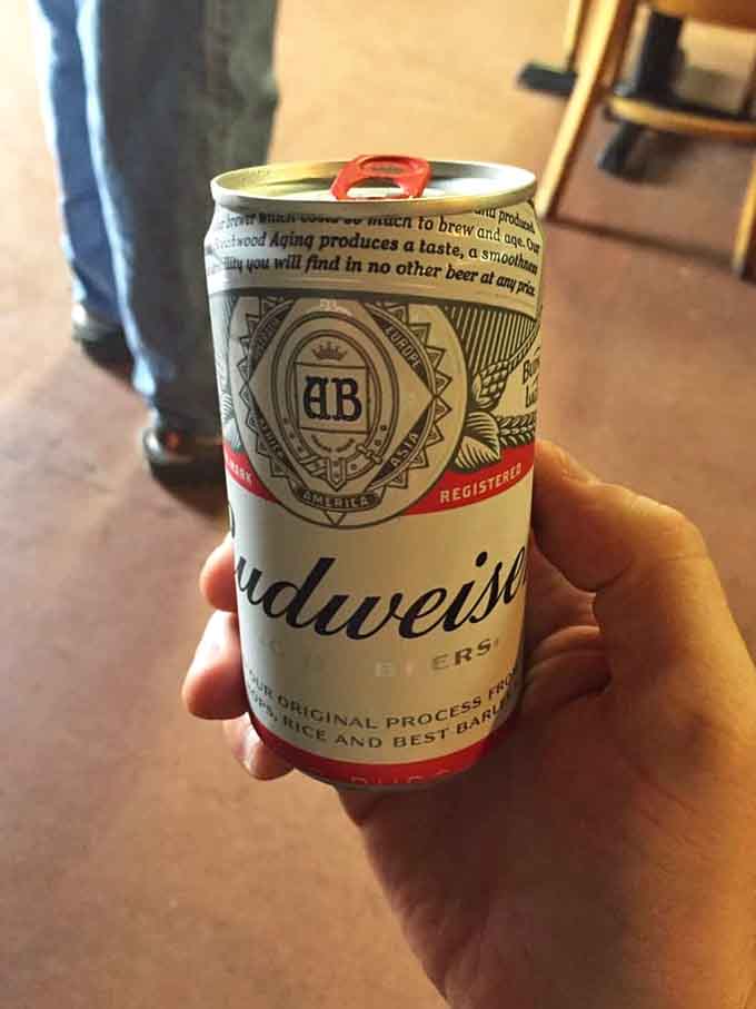 Free beer tomorrow, just like your diet starts Monday. Classic diner humor never gets old.