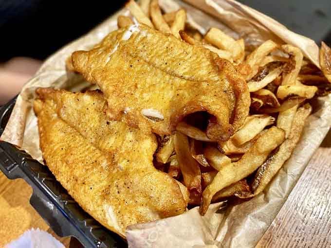 Golden catfish and crispy fries prove Chaps knows their way around more than just beef and charcoal grills.