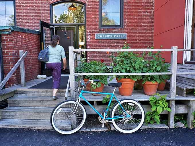 Chase's Daily proves that farm-to-table isn't just a trendy phrase&mdash;it's a delicious way of life. The bicycle out front suggests the perfect post-meal transportation.