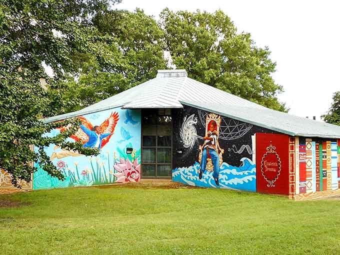 Classic civic architecture that's served the community for generations, standing as a testament to enduring public service and pride.