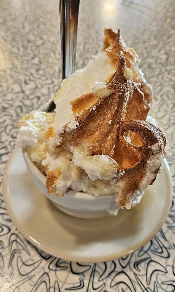 When your dessert needs structural support to stay upright, you know someone in that kitchen means serious business.