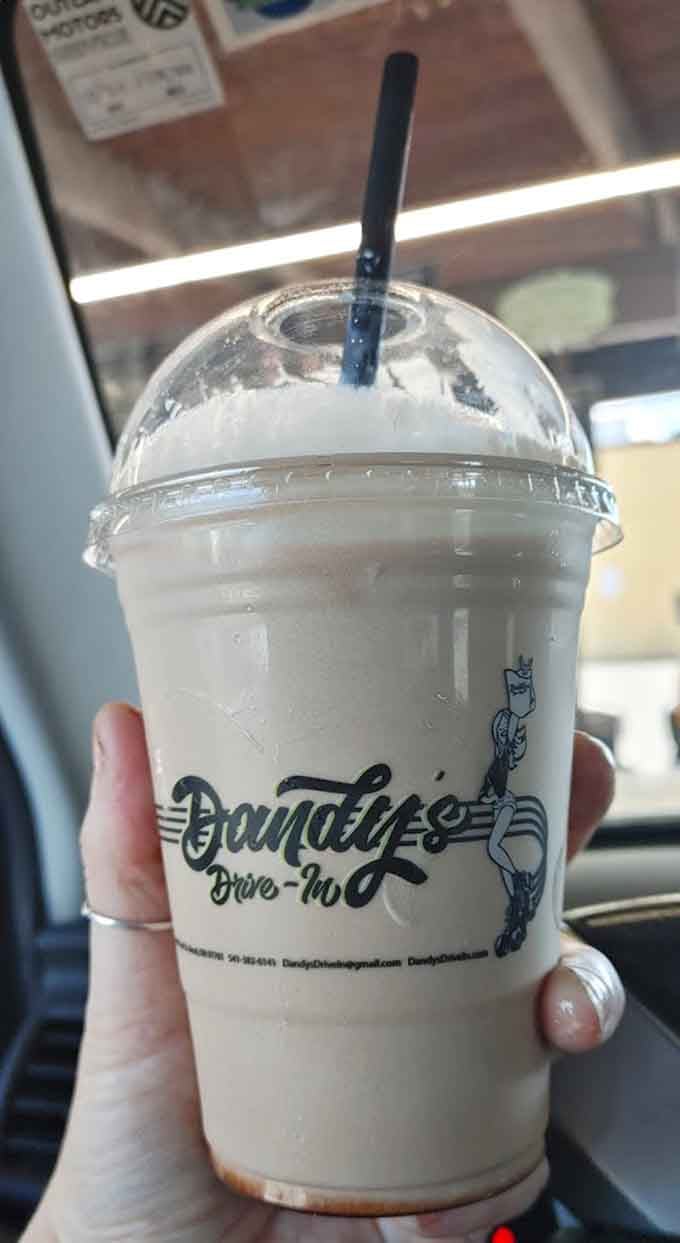 Thick enough to stand a spoon in, this vanilla shake remembers when milkshakes required actual effort to drink.