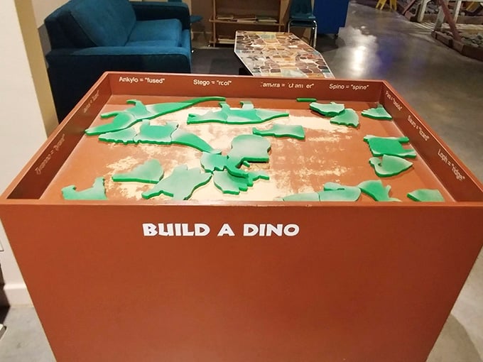 The Build a Dino activity lets you play paleontologist without the years of graduate school or the backbreaking fieldwork required.
