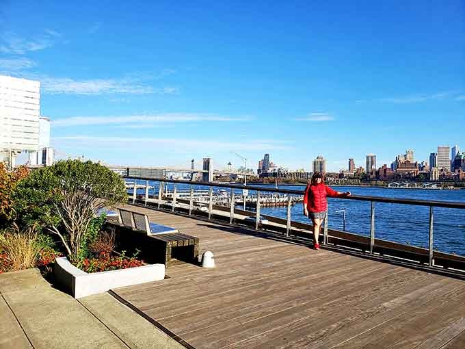 Brooklyn never looked better than from this secret perch where tourists rarely venture to discover the view.