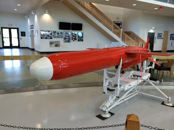 That sleek orange missile looks like something Wile E. Coyote would order, except this one actually worked perfectly.