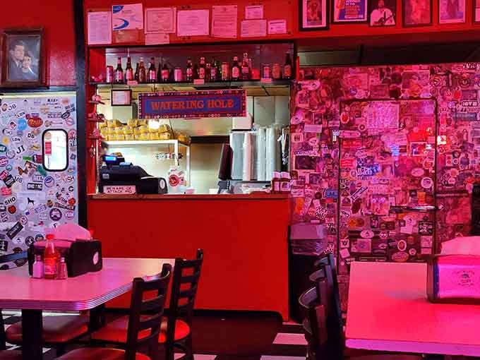 The order counter is where dreams are spoken aloud and transformed into plates of smoky, saucy reality.