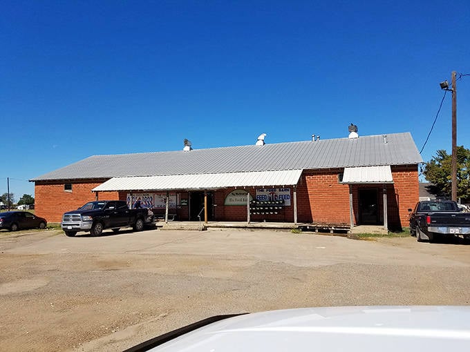 The Feed Barn stands as a no-nonsense reminder of Navasota's agricultural roots&mdash;where practical meets authentic in the most Texan way possible.