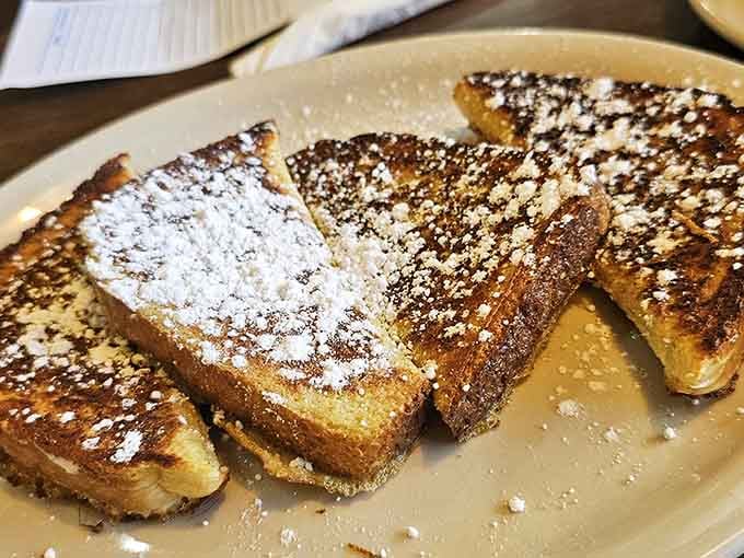 French toast dusted with powdered sugar&mdash;the breakfast equivalent of putting on your Sunday best for a special occasion.