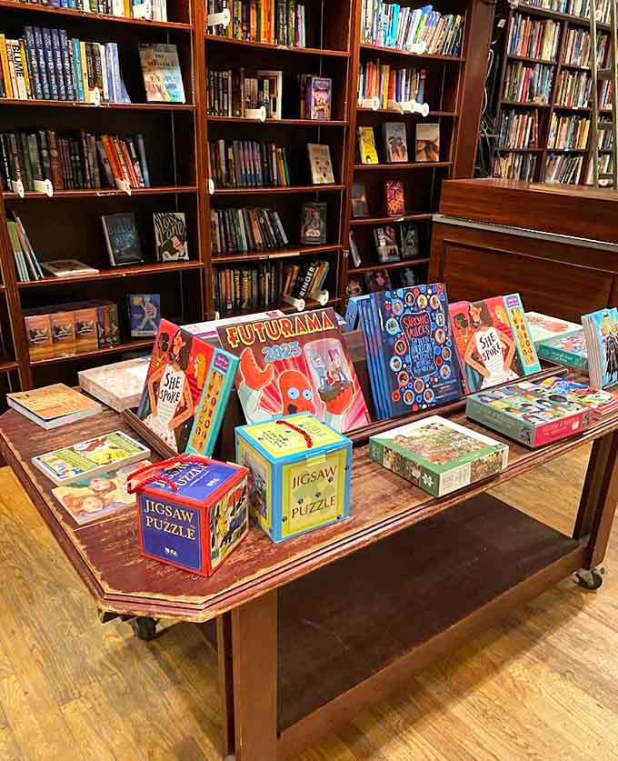 Colorful children's books and puzzles remind us that reading adventures start young and never end.